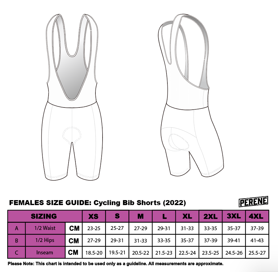 GKE Development Squad x PERENE: Female Bib Shorts